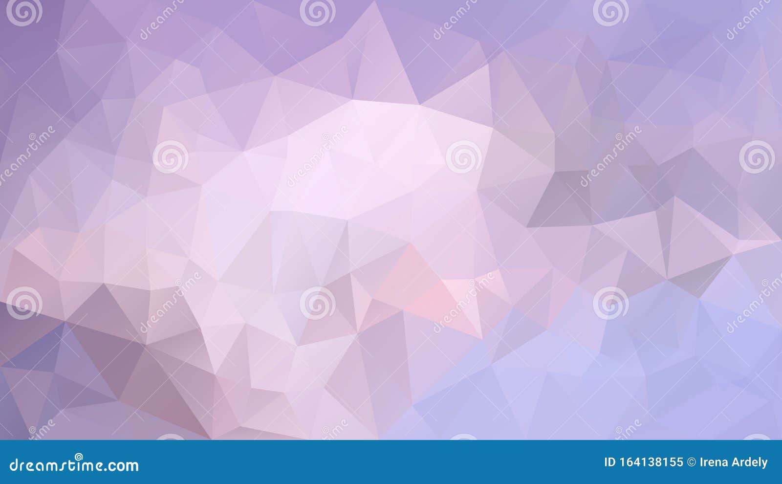 Vector Irregular Polygon Background - Triangle Low Poly Pattern - Color ...