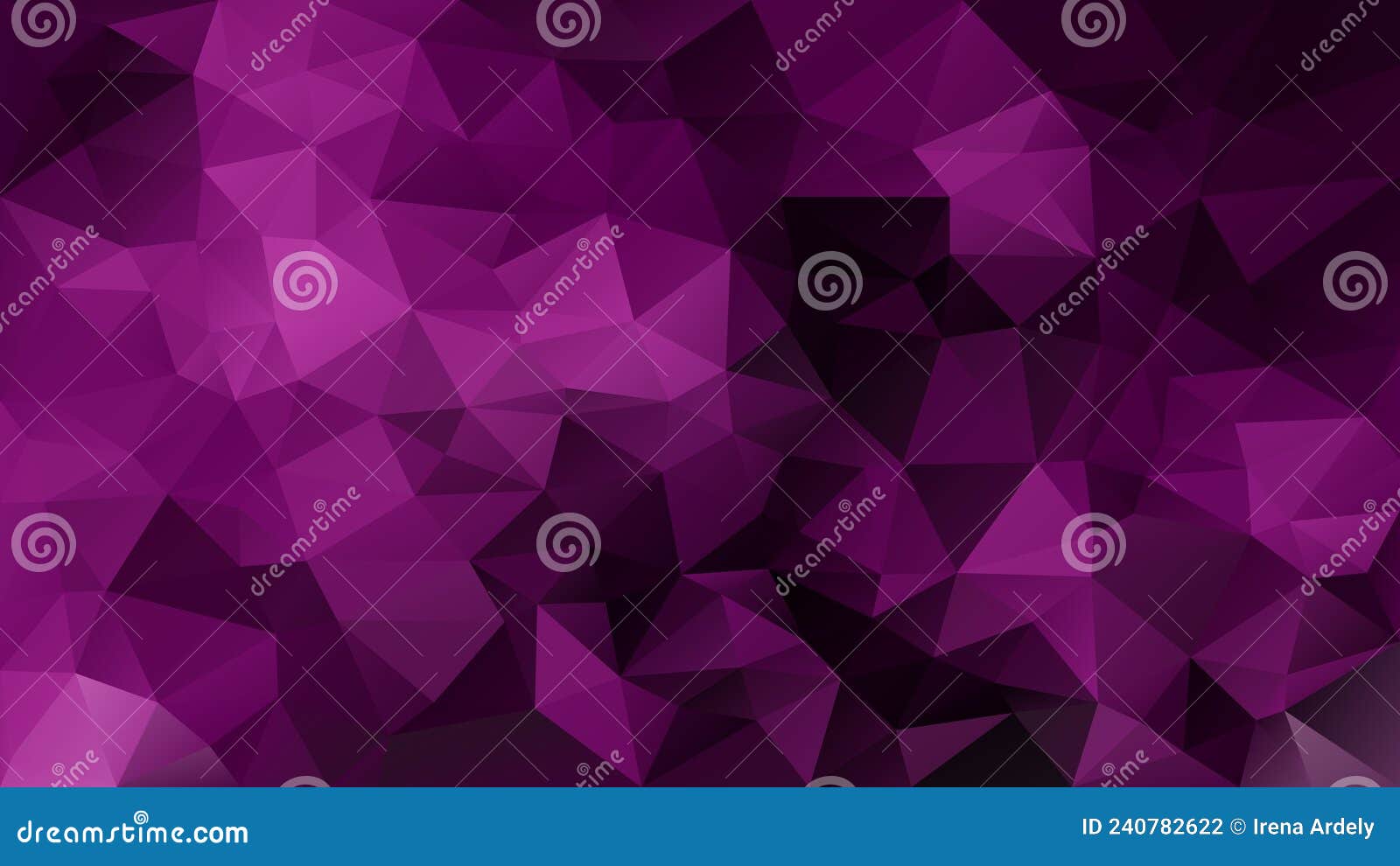 Vector Polygon Background - Triangle Low Poly Pattern - Velvet Violet ...