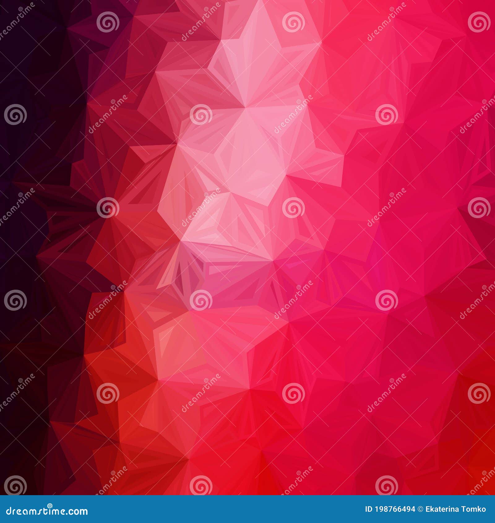 Vector Abstract Irregular Polygon Background With A Triangle Pattern In