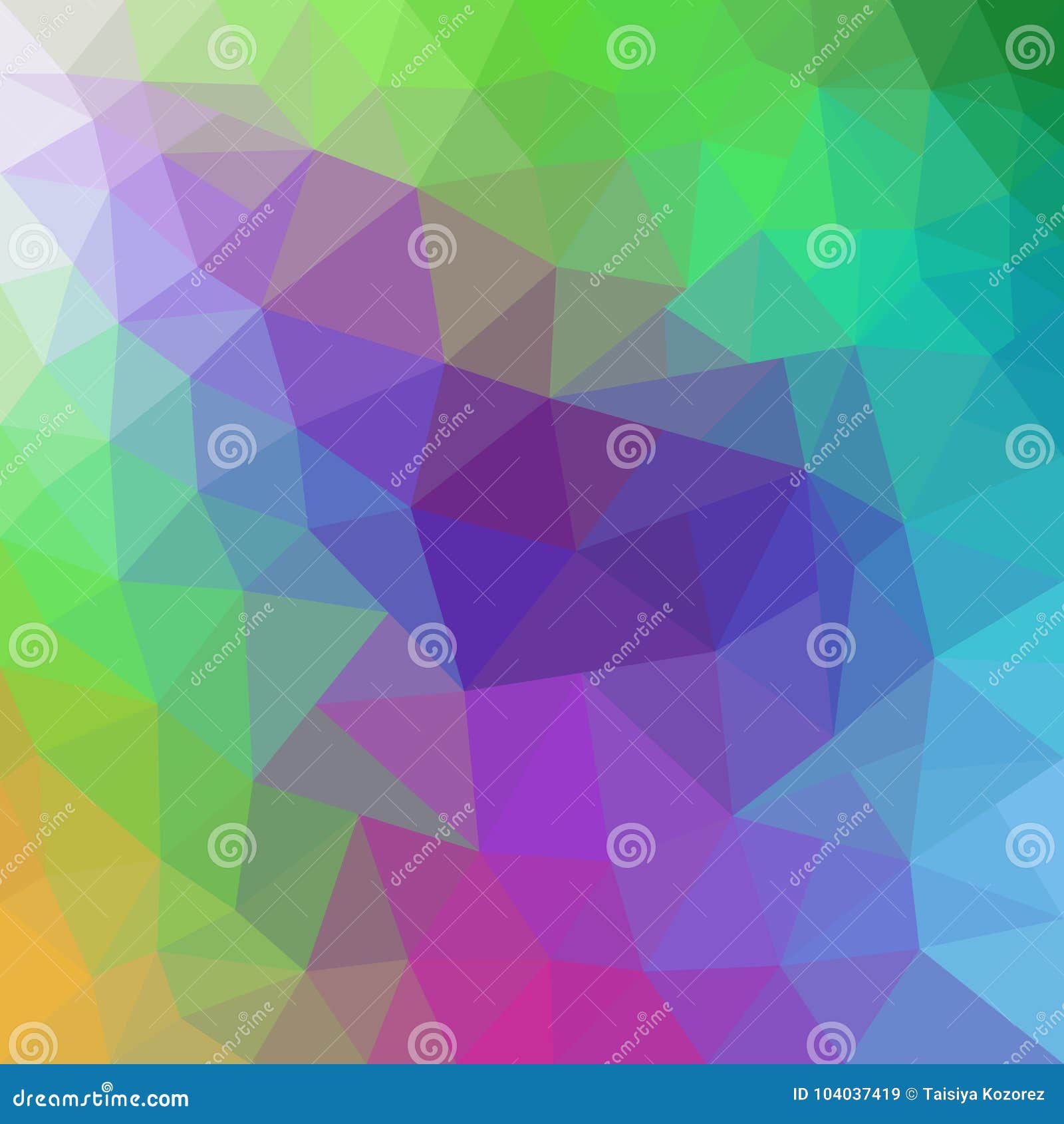 Vector Abstract Irregular Polygon Background with a Triangular in ...