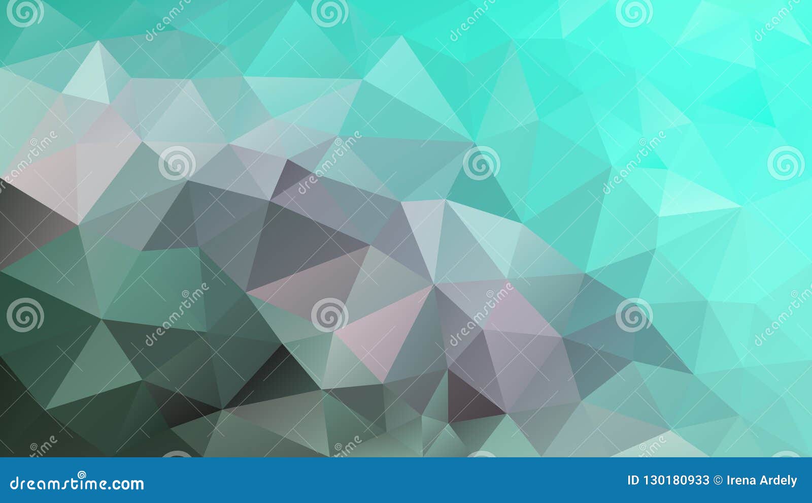 Vector Irregular Polygonal Background - Triangle Low Poly Pattern ...