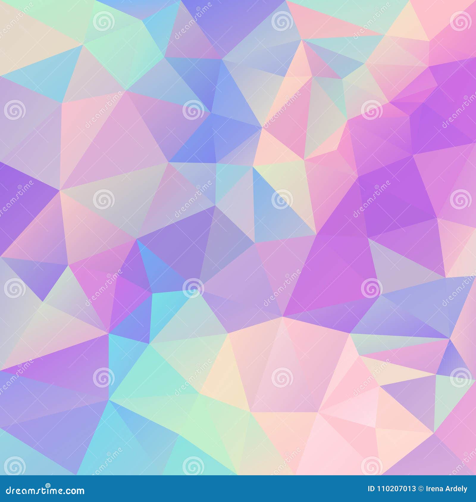 Vector Irregular Polygonal Background - Triangle Low Poly Pattern ...