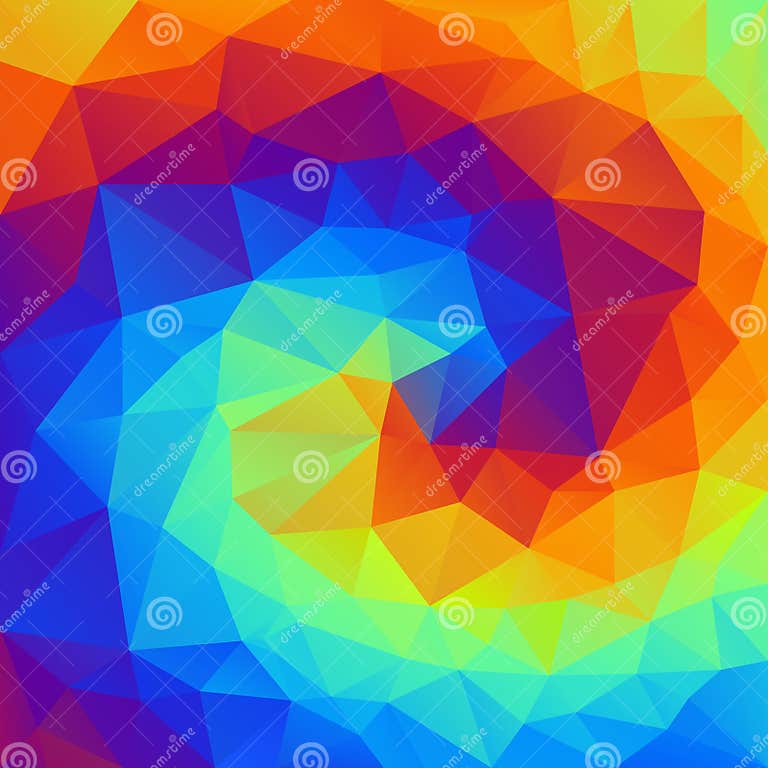 Vector Irregular Polygonal Background Triangle Low Poly Pattern