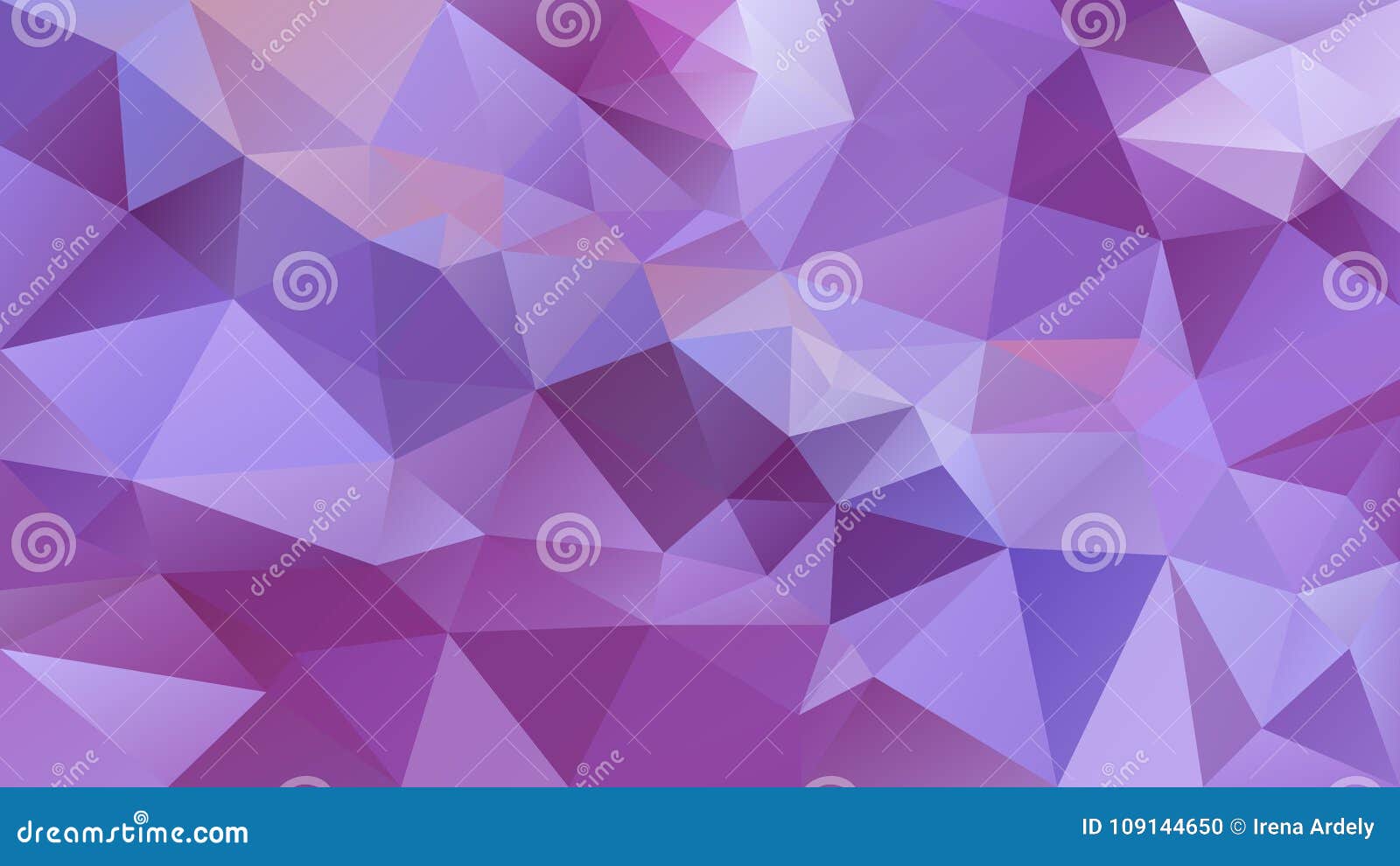 Vector Irregular Polygonal Background - Triangle Low Poly Pattern ...