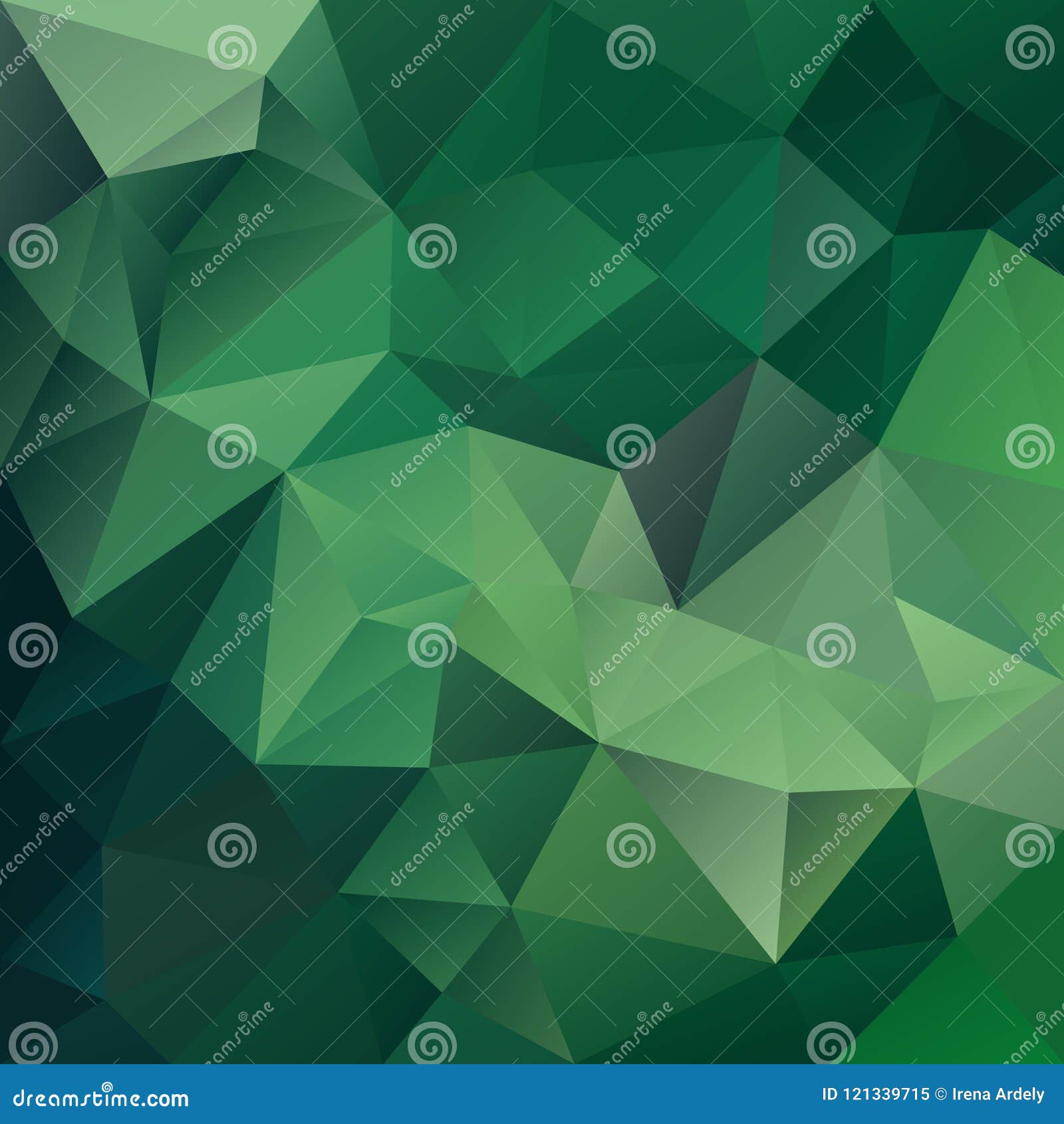 Vector Irregular Polygonal Square Background - Triangle Low Poly ...