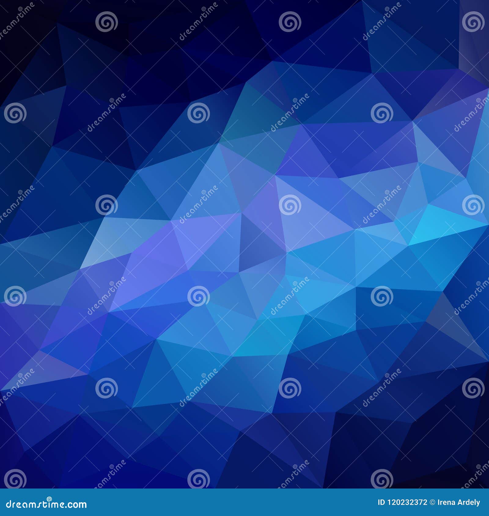 Vector Irregular Polygonal Square Background - Triangle Low Poly ...