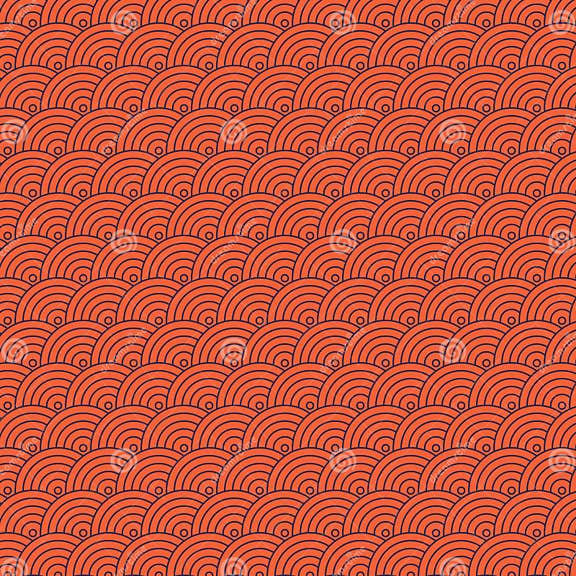 Vector Abstract Japanese Wave Pattern Background Stock Illustration ...