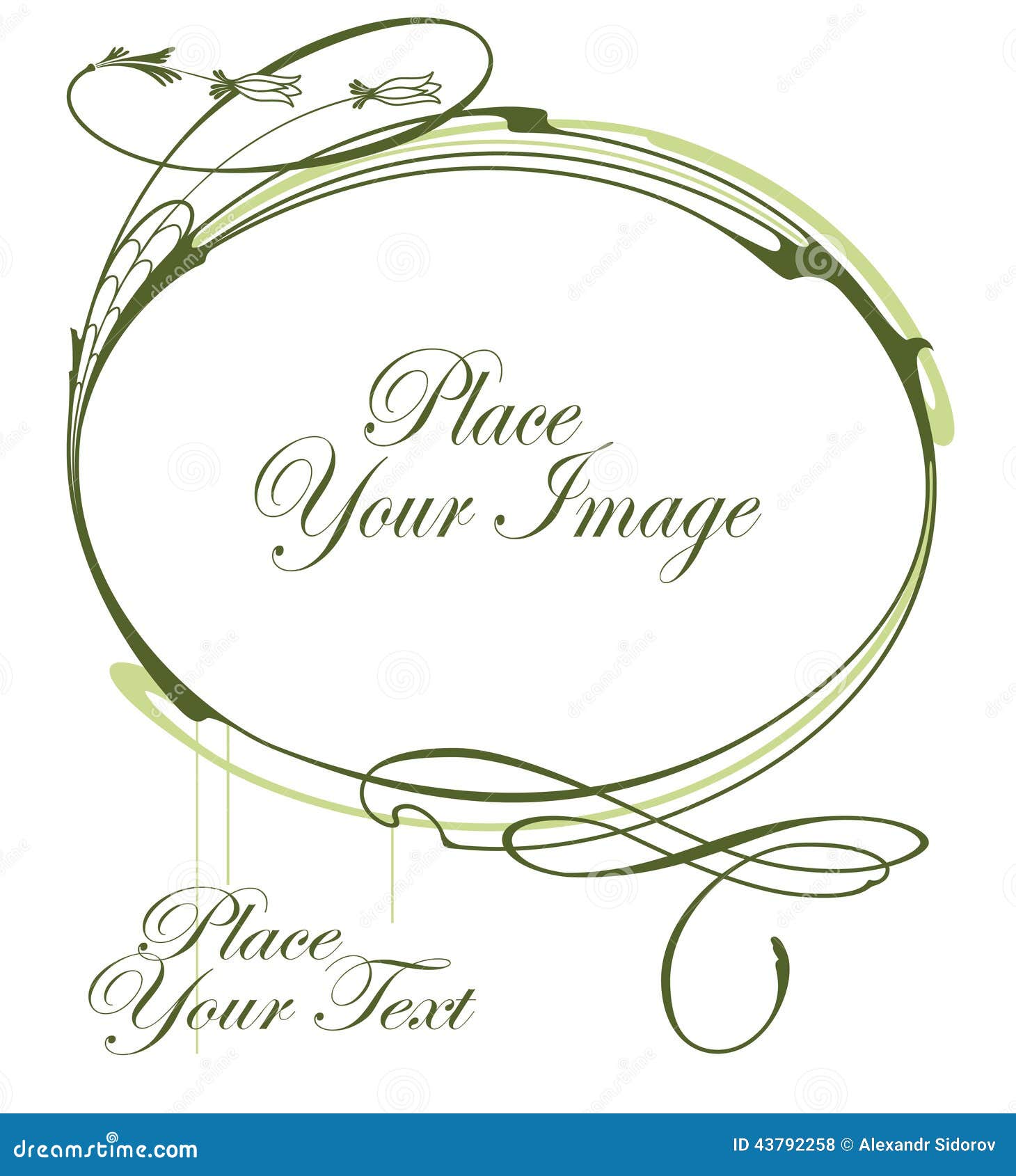 Vector abstract kader vector illustratie. Illustration of orneren ...