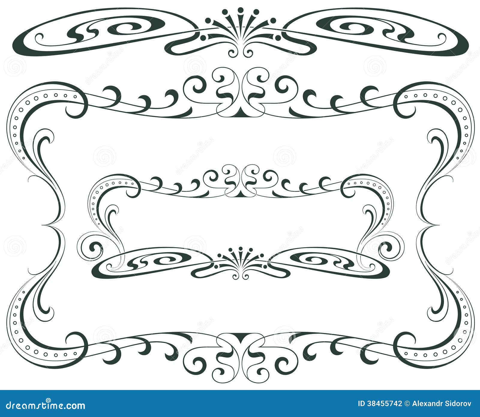 Vector Abstract Kader Van De Verbindende Lijnen Vector Illustratie ...