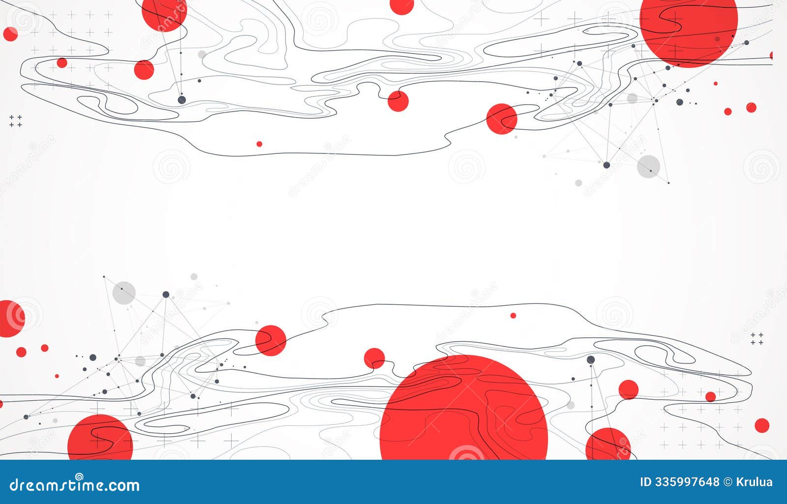 Abstract Landscape Geodesy Topography Map Background. Art Line Texture ...