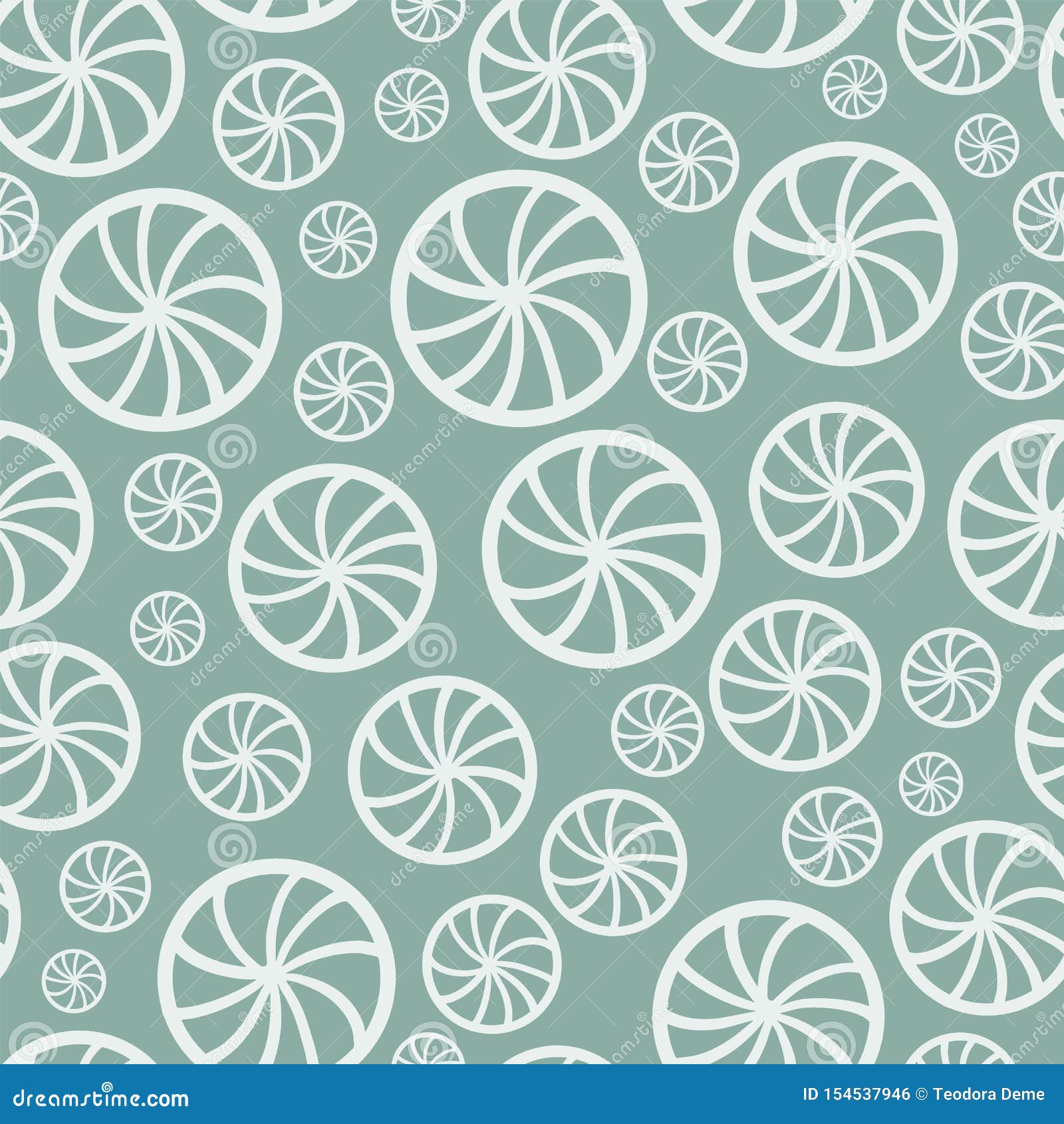 Vector Abstract Lemon Shapes Seamless Pattern Background Stock Vector ...