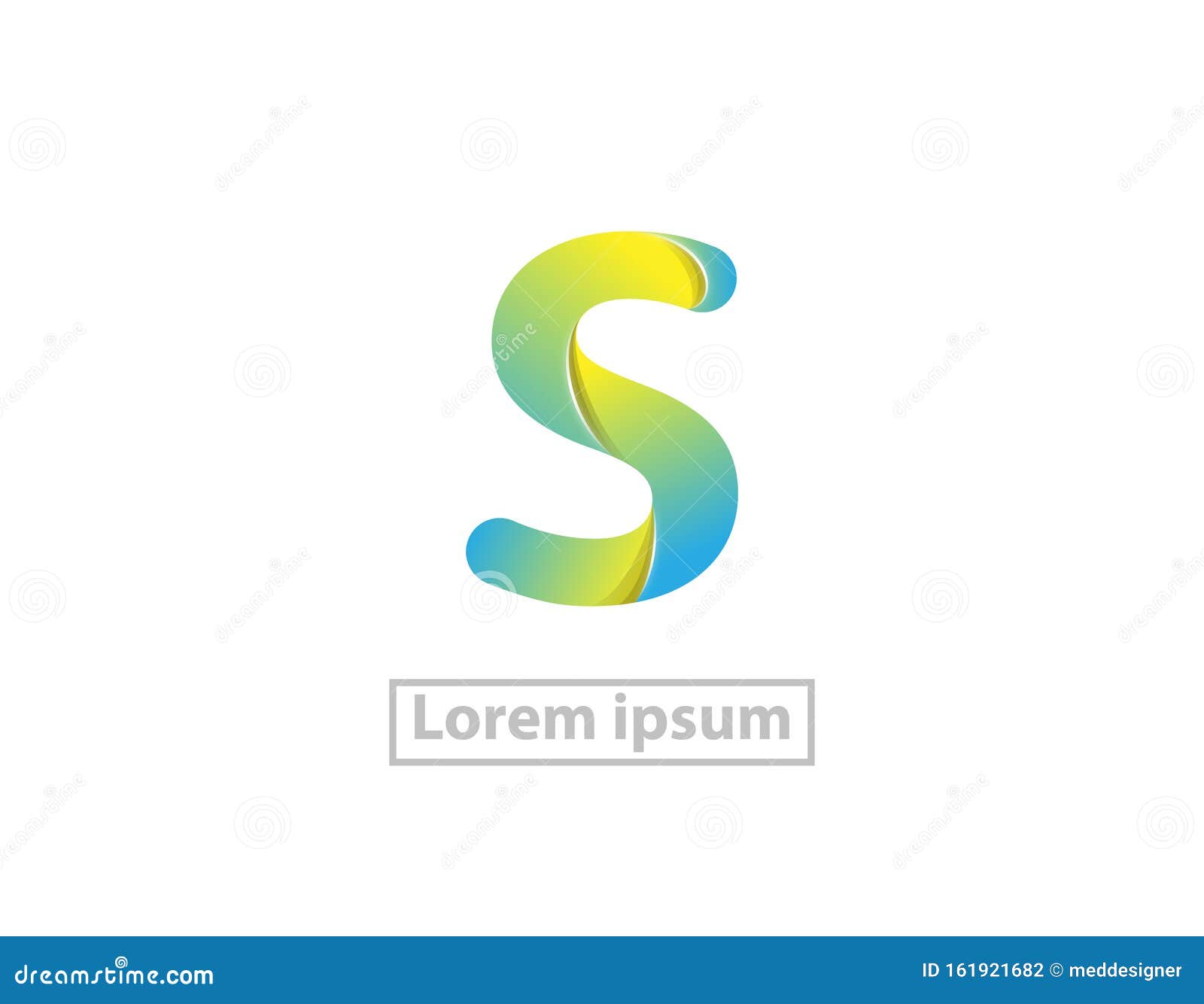 Vector Abstract Letter S Logo Design Concept Stock Illustration ...