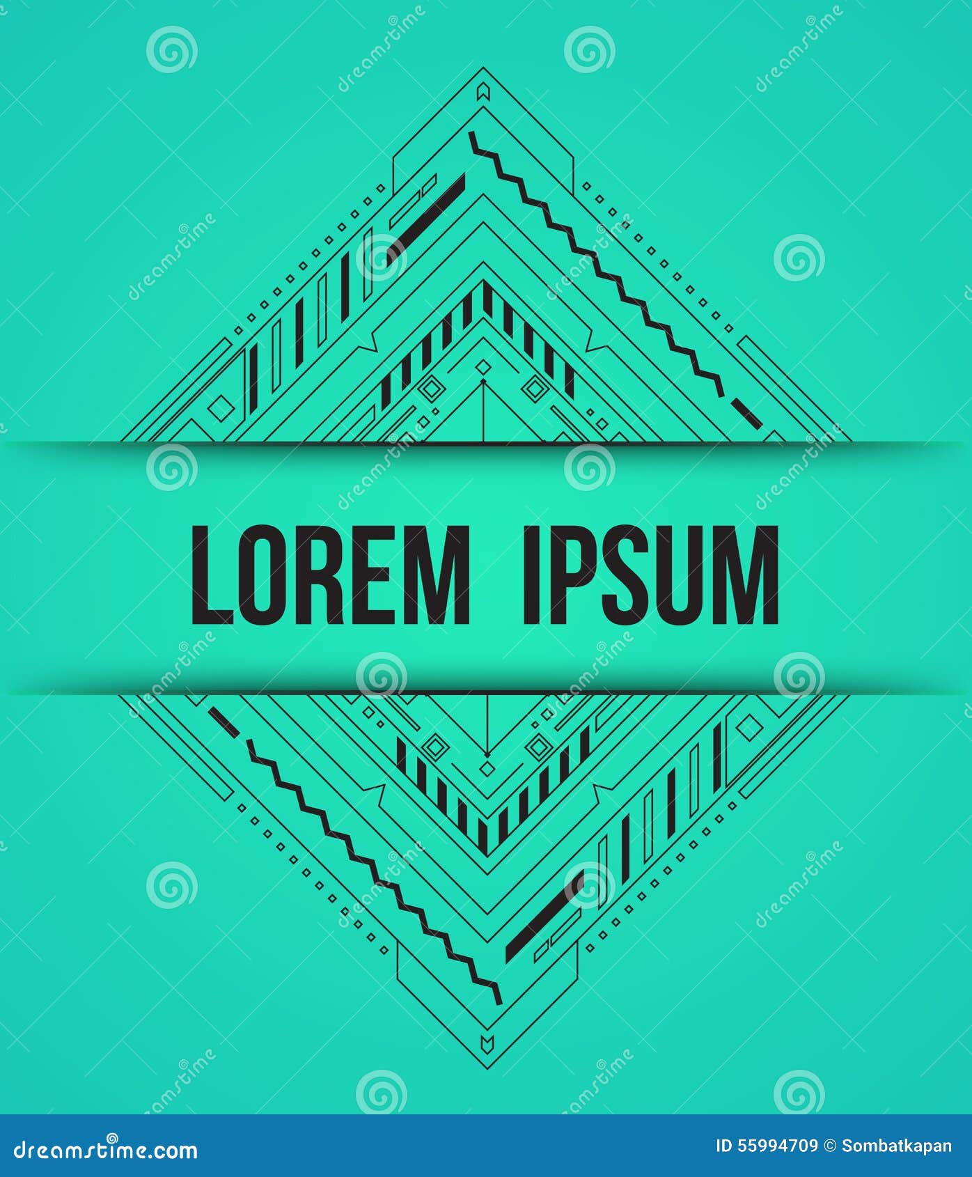 Vector Abstract Line Banner Stock Vector - Illustration of design ...