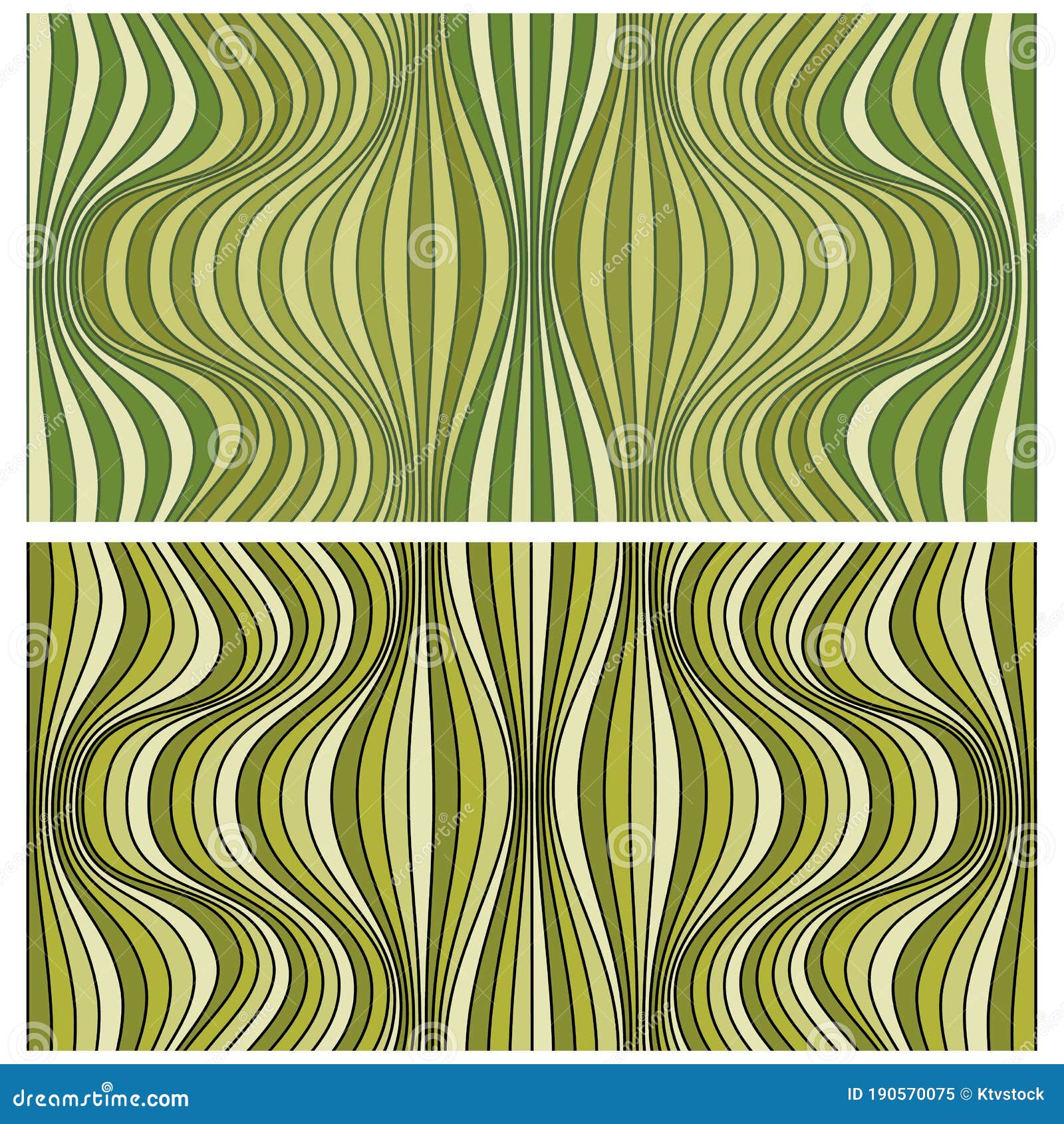 Vector Abstract Line Patterns Set. Stock Vector - Illustration of ...