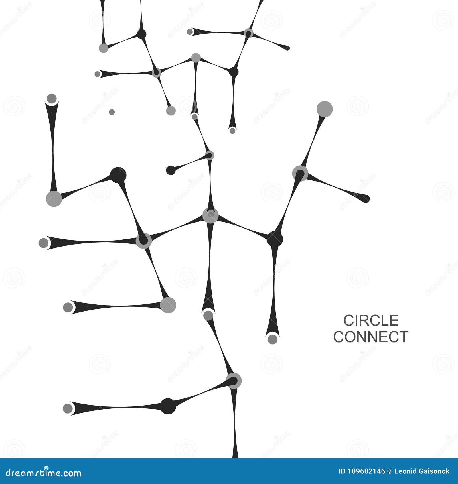 Vector Abstract Line Science Background Stock Vector - Illustration of ...