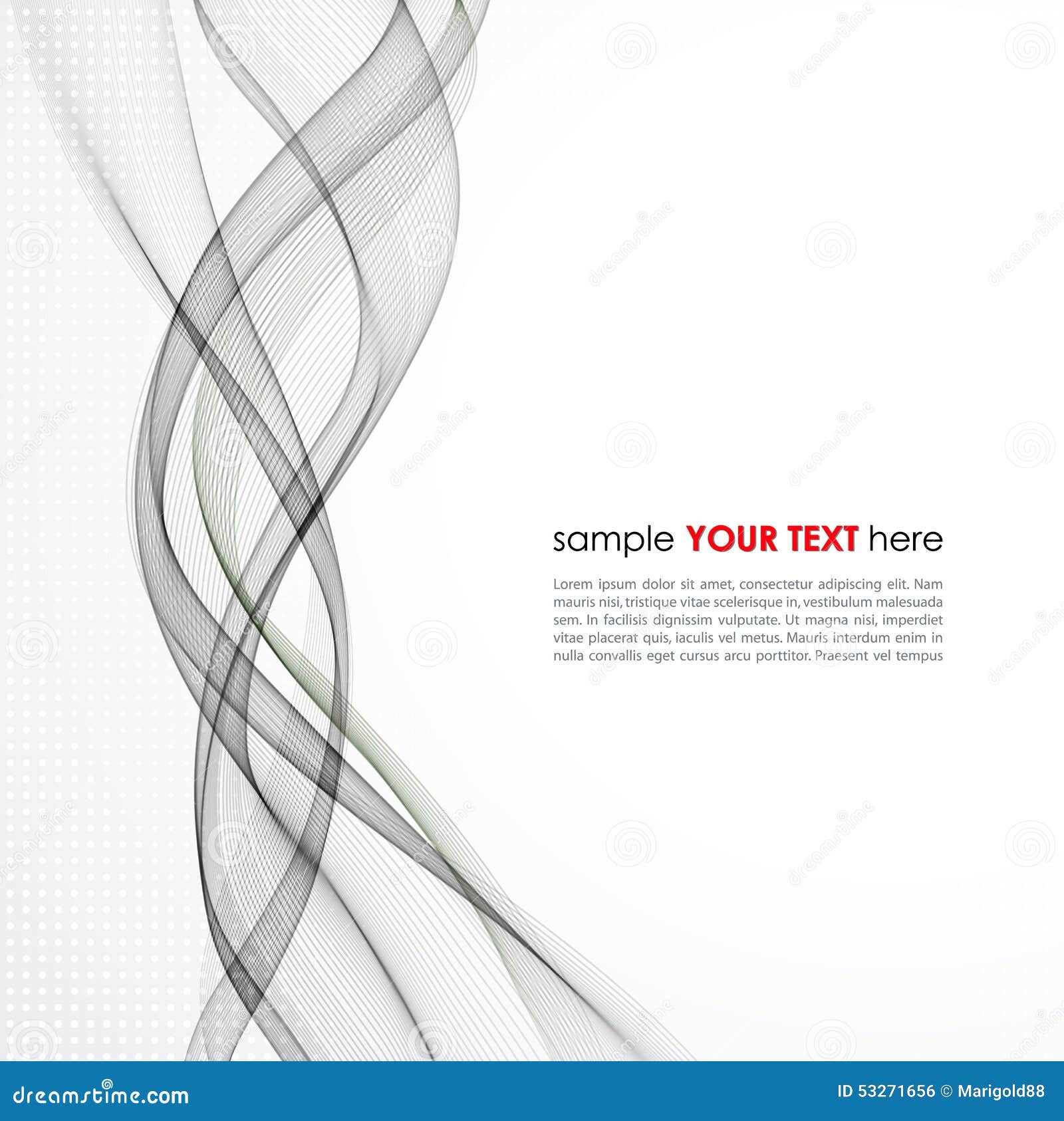 Vector Abstract Lines Background. Template Design Stock Vector ...