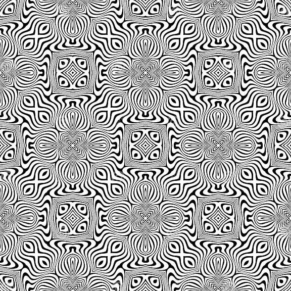 Vector Abstract Lines Pattern Waves Background Stock Vector Illustration Of Side Contour