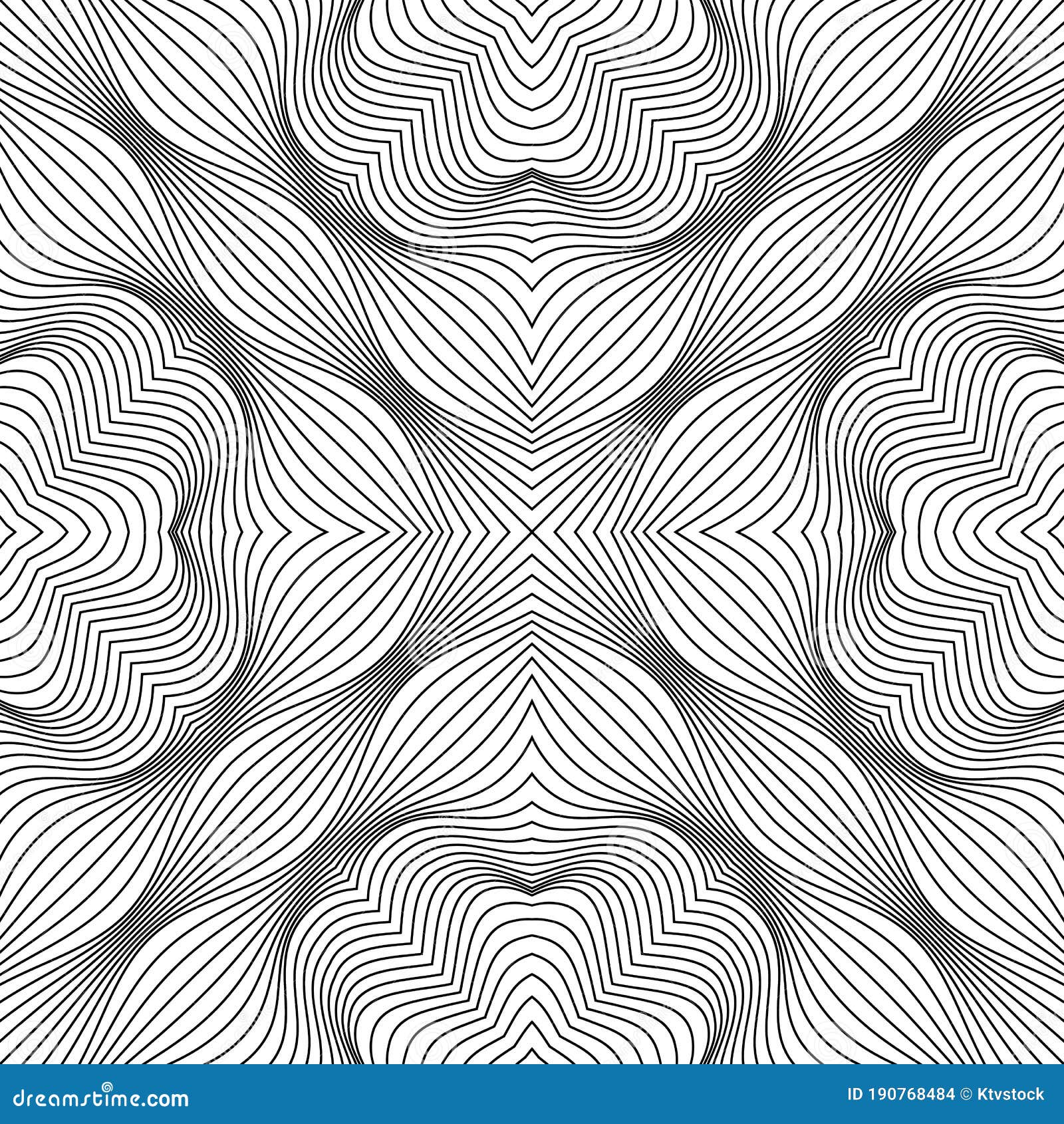 Vector Abstract Lines Pattern. Waves Background Stock Vector ...