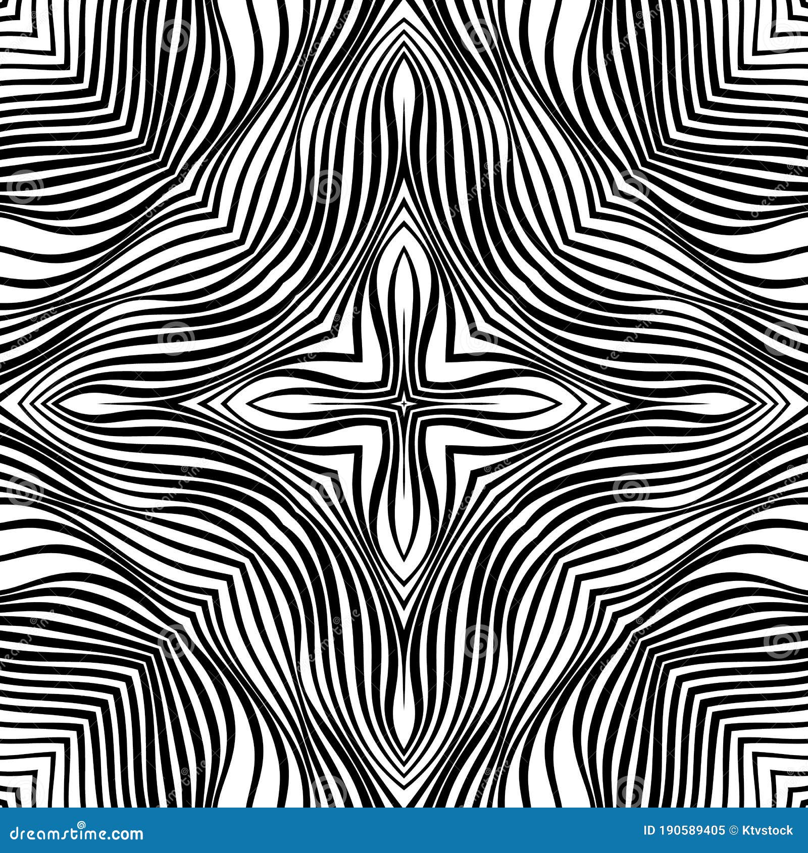 Vector Abstract Lines Pattern. Waves Background Stock Vector ...