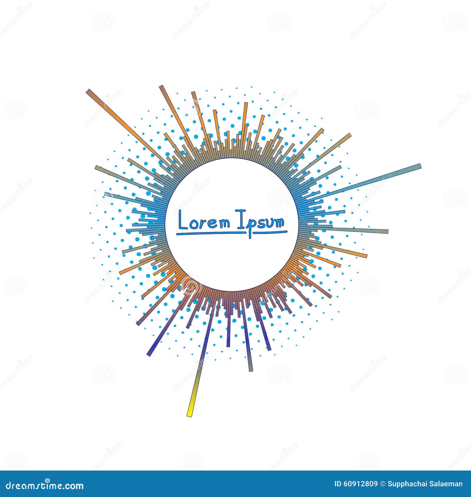 Vector Abstract Logo Fun Enjoy Party Stock Illustration - Illustration ...