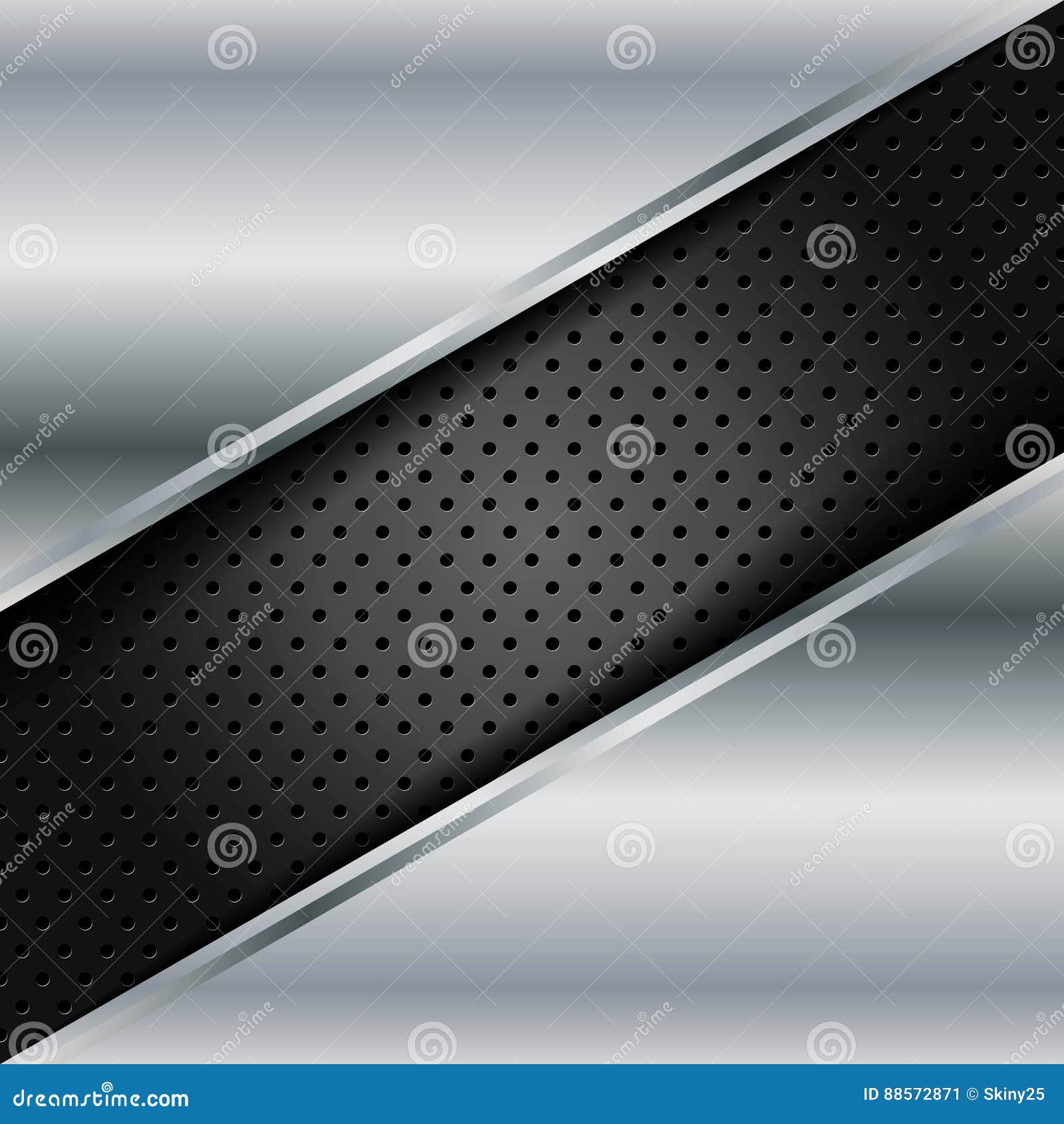 Vector of Abstract Metallic Background . Stock Vector - Illustration of ...