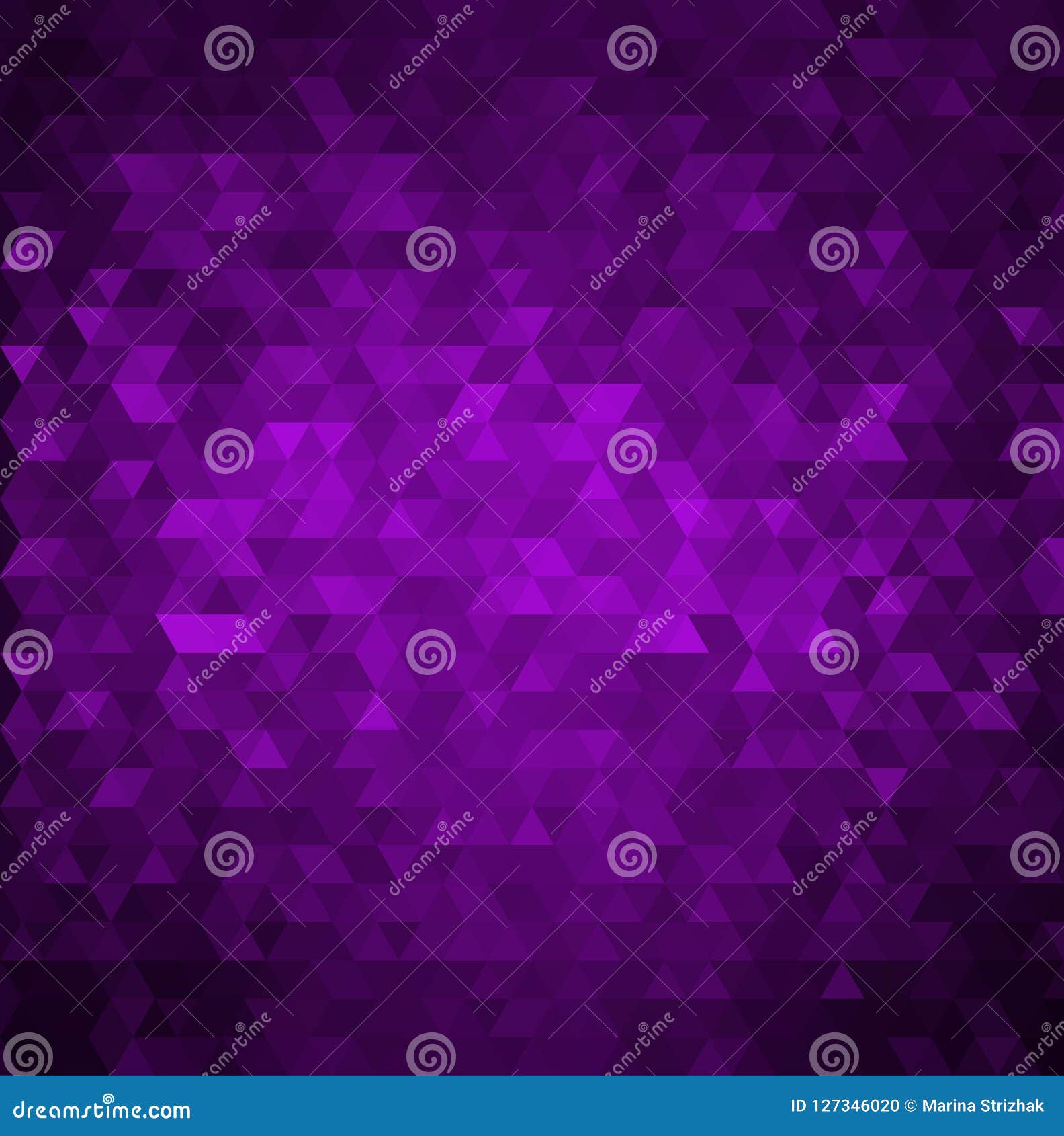 Vector Abstract Modern Background with Purple Triangles Stock Vector ...