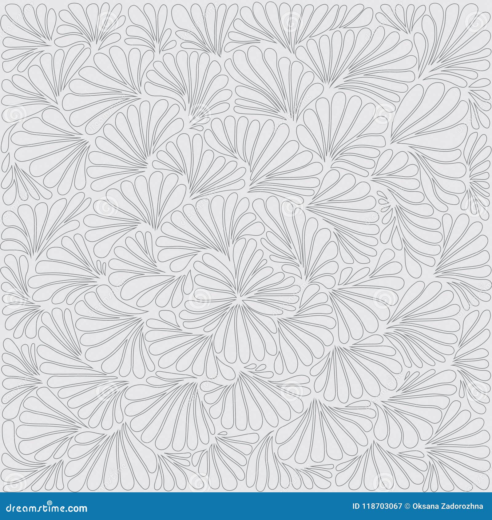 Vector Abstract Monochromatic Pattern in Gray Colors. Stock Vector ...