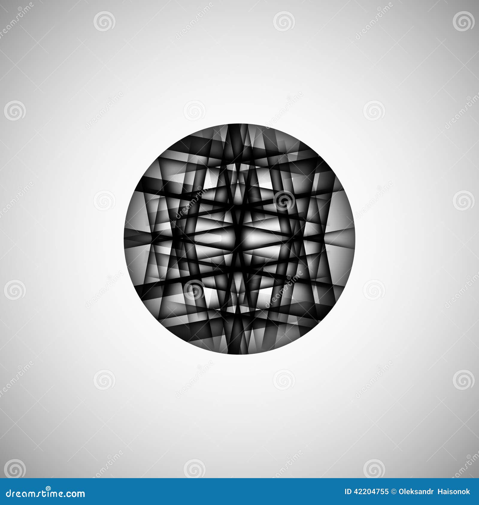 Vector Abstract Monochrome Pattern Line Techno Eps Stock Vector ...