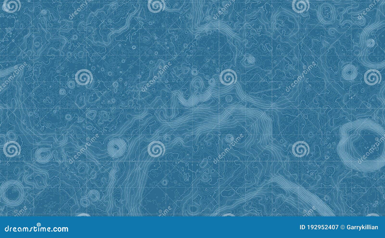 Vector Abstract Moon Relief Map. Generated Conceptual Lunar Elevation ...