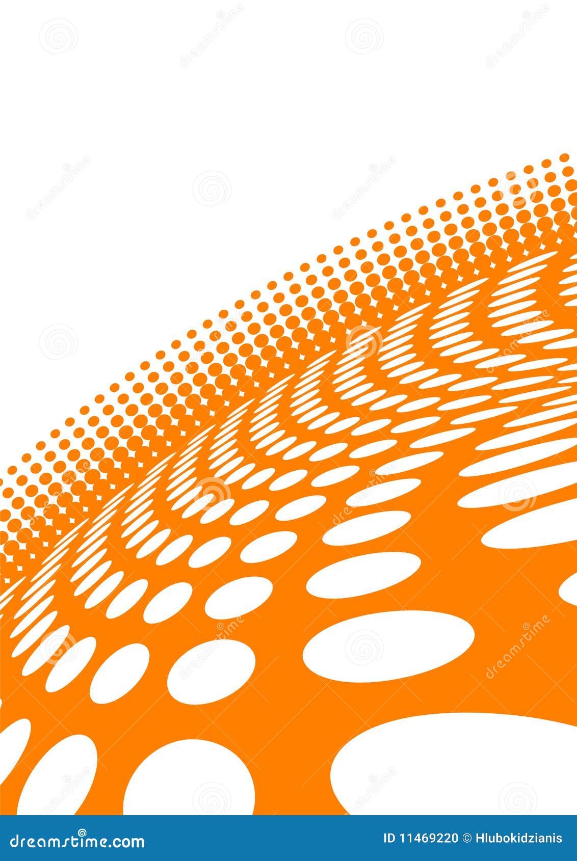 Vector Abstract Orange Background Stock Vector Illustration Of Flyer