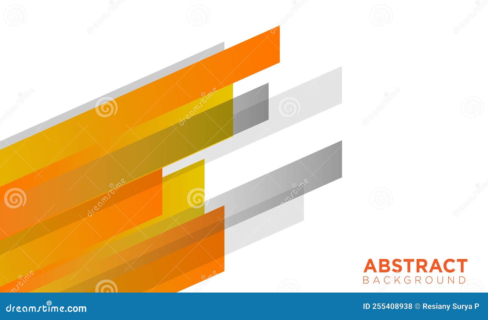 Vector Abstract Orange Gradient Background Stock Vector - Illustration ...