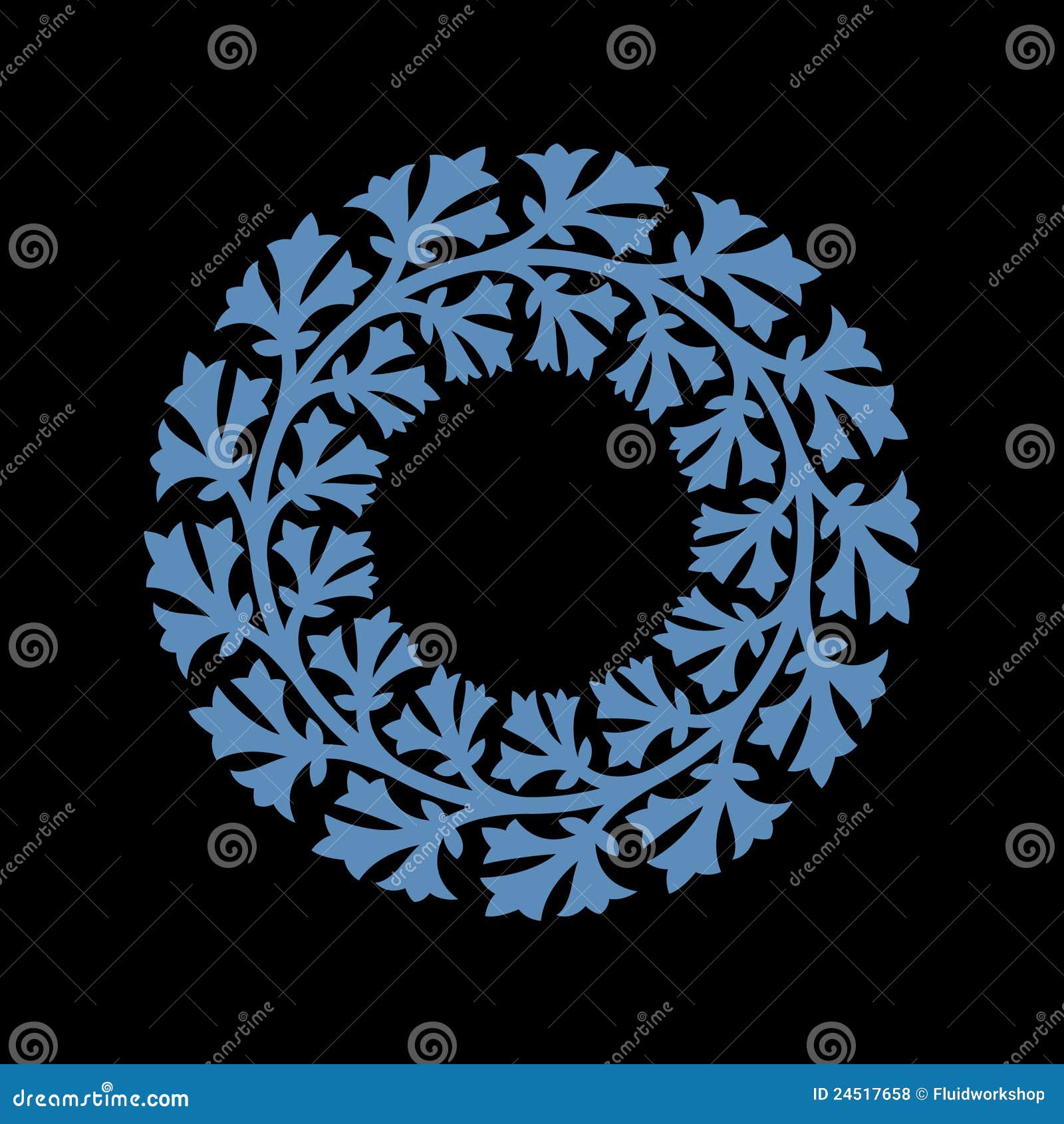 Vector Abstract Ornament stock vector. Illustration of ornate - 24517658