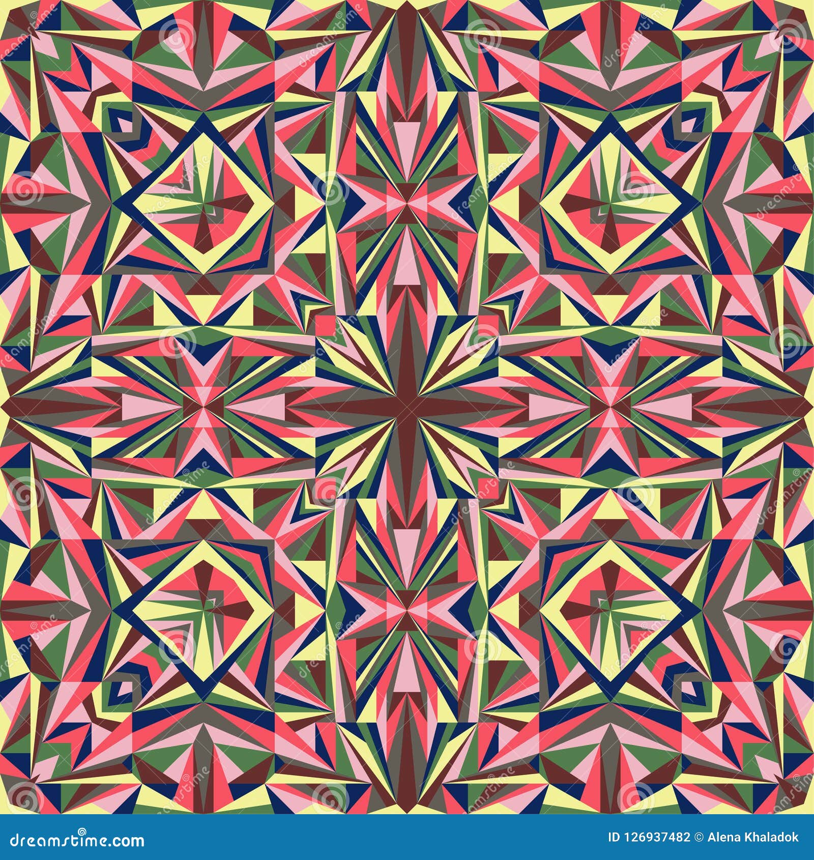 Wrapping paper pattern. stock vector. Illustration of ornament - 126937482