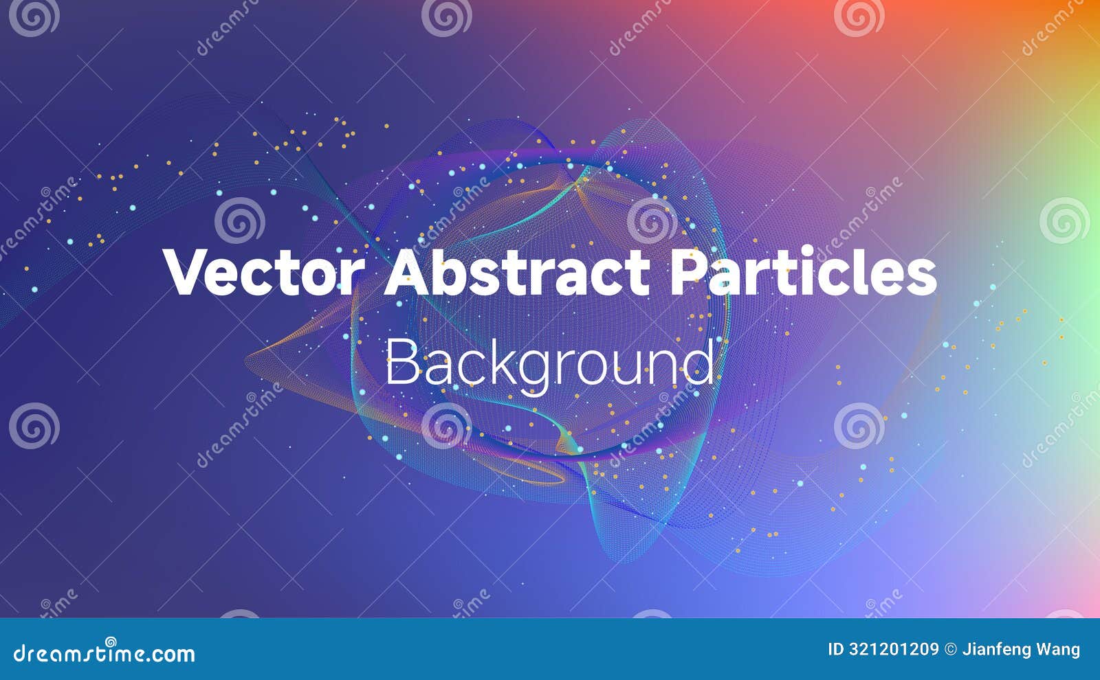 Vector Abstract Particles Vector Background is Suitable for Various ...