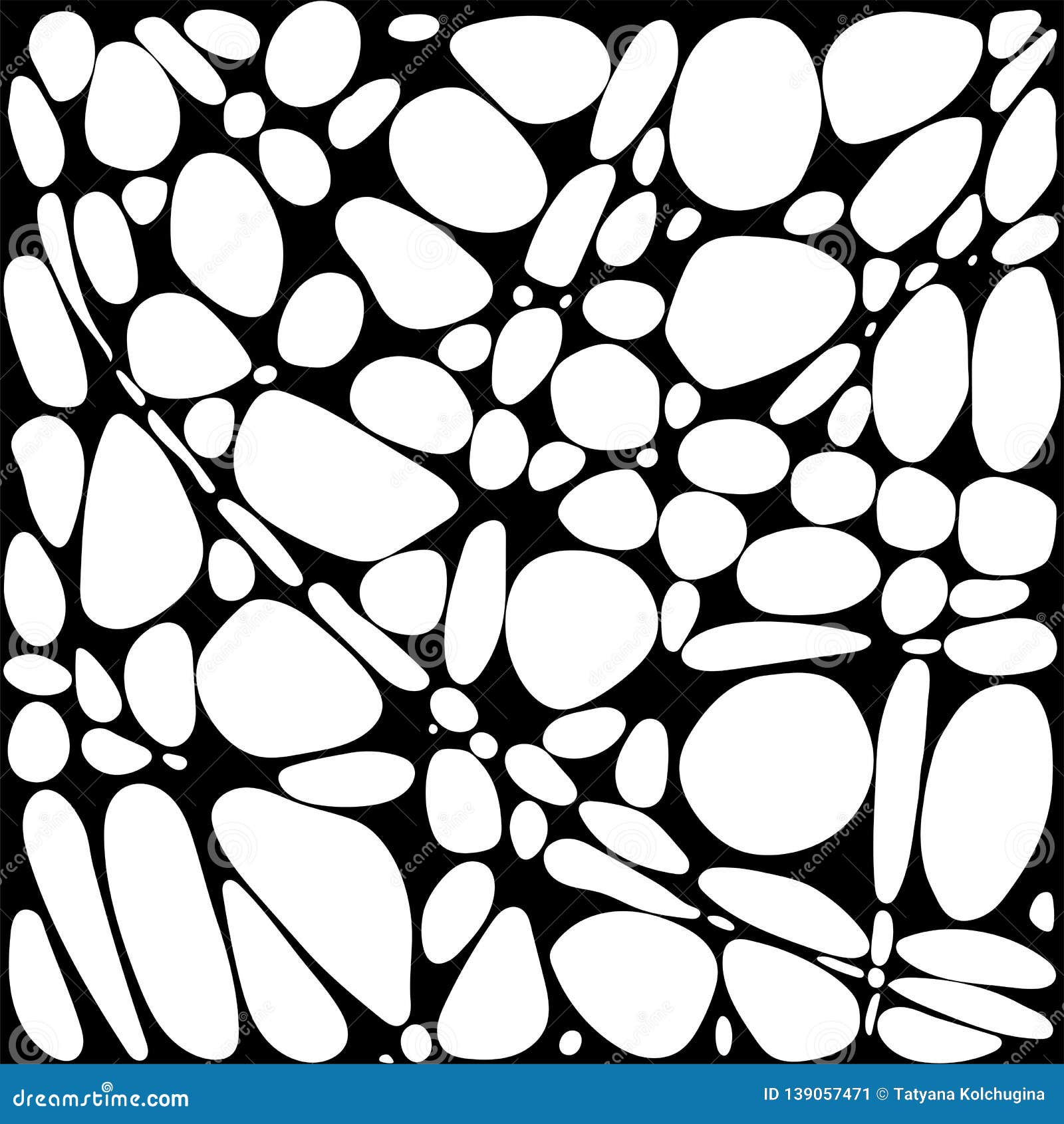 Vector Abstract Pattern in Zen Doodle Style Stock Vector - Illustration ...