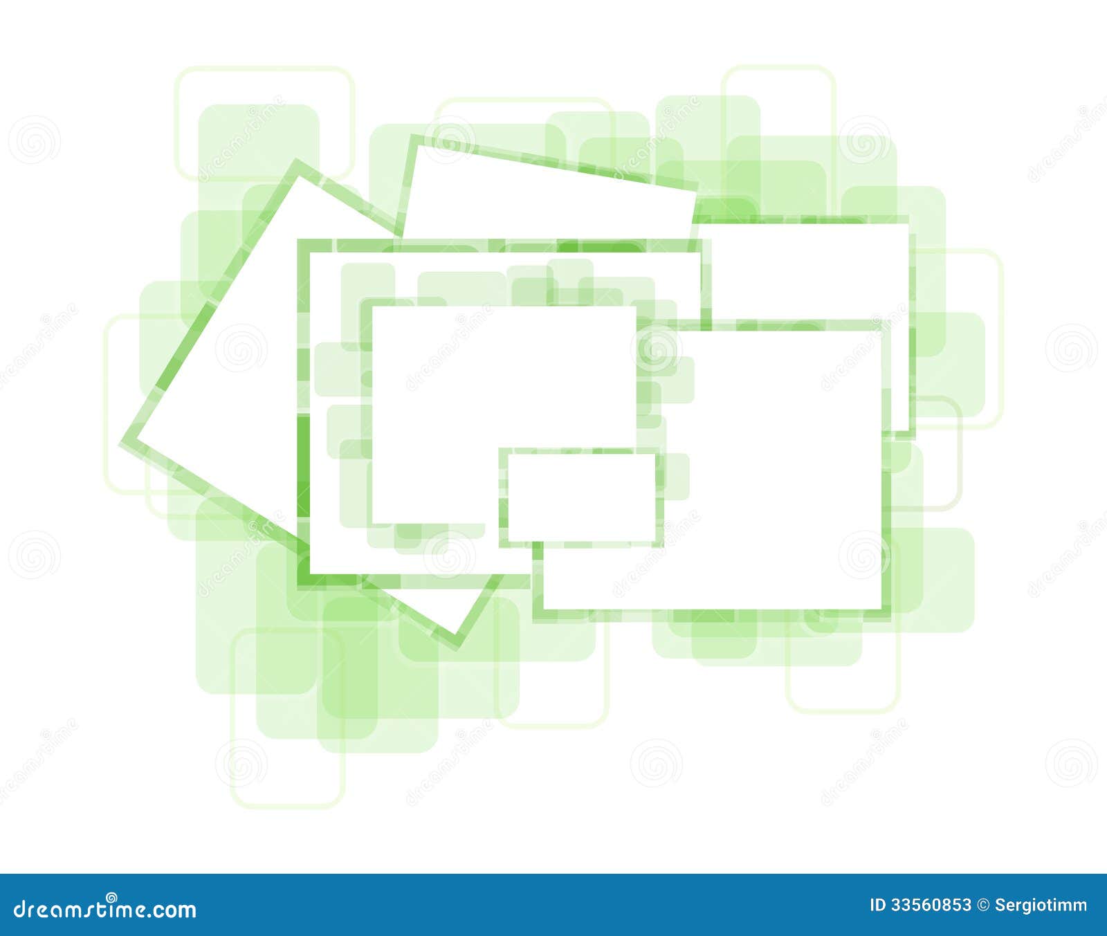 Vector Abstract Photo Frame Stock Vector - Illustration of border, wall ...