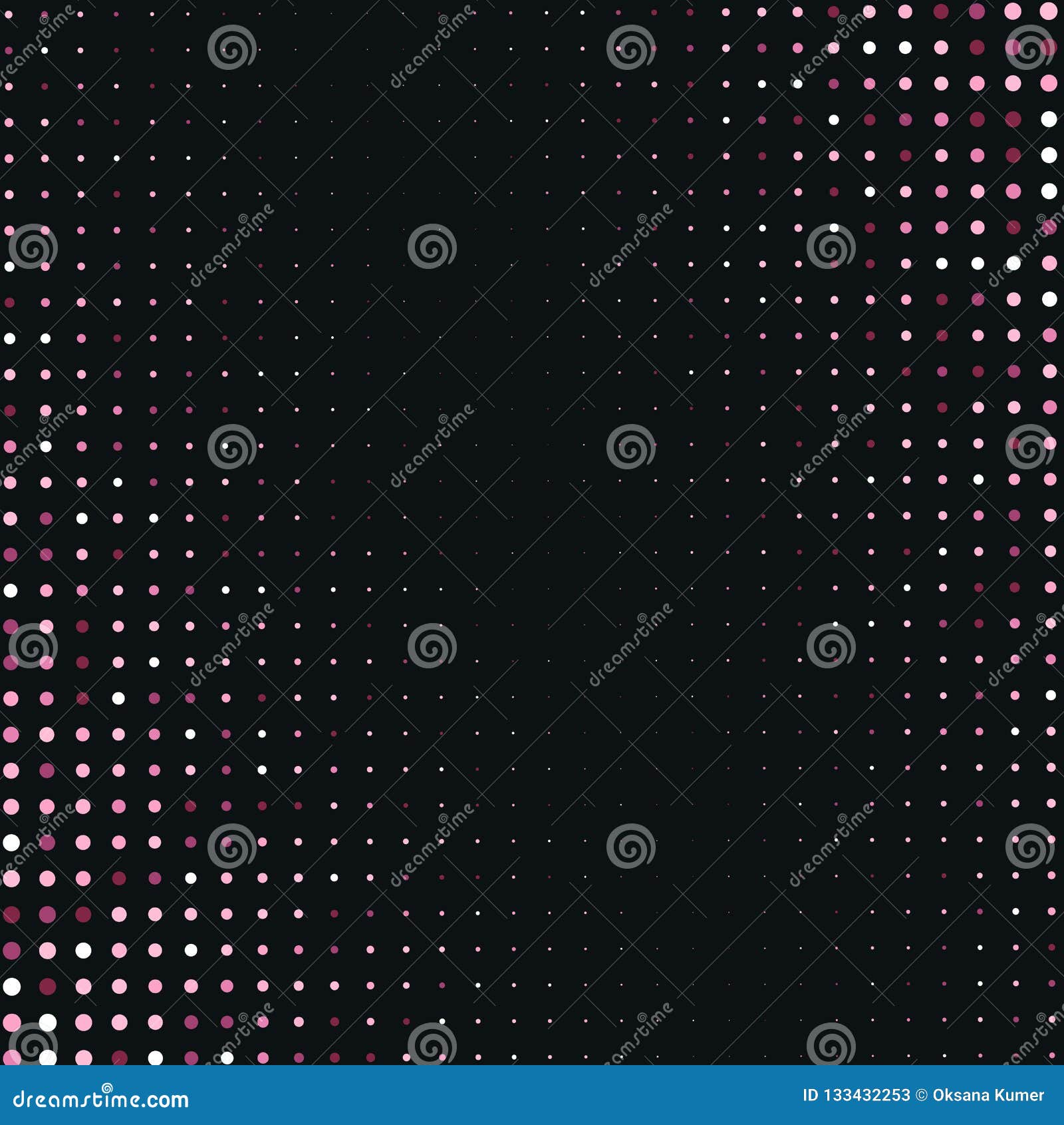 Vector Abstract Pink Halftone Background Stock Vector - Illustration of ...