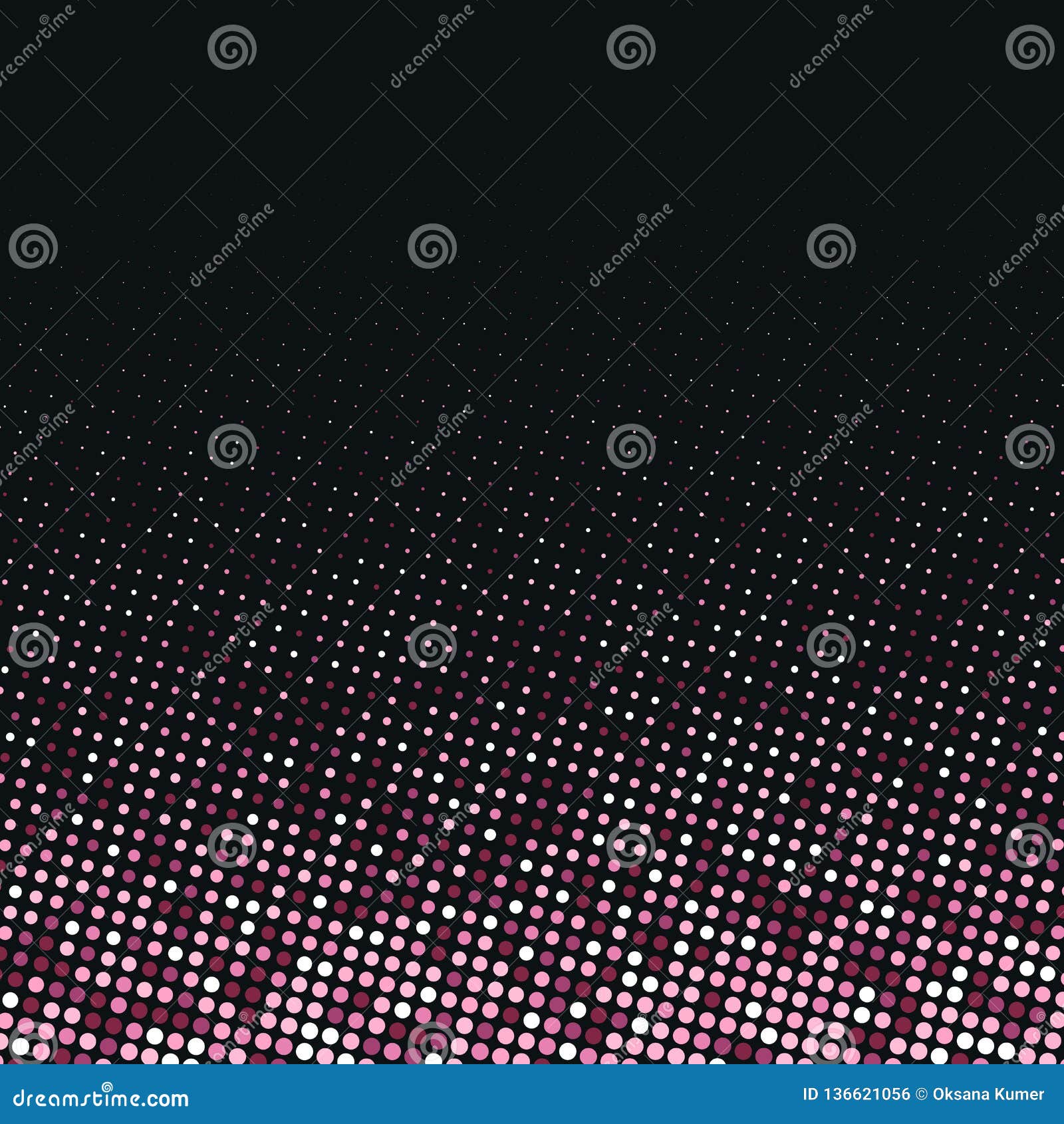 Vector Abstract Pink Halftone Background Stock Vector - Illustration of ...