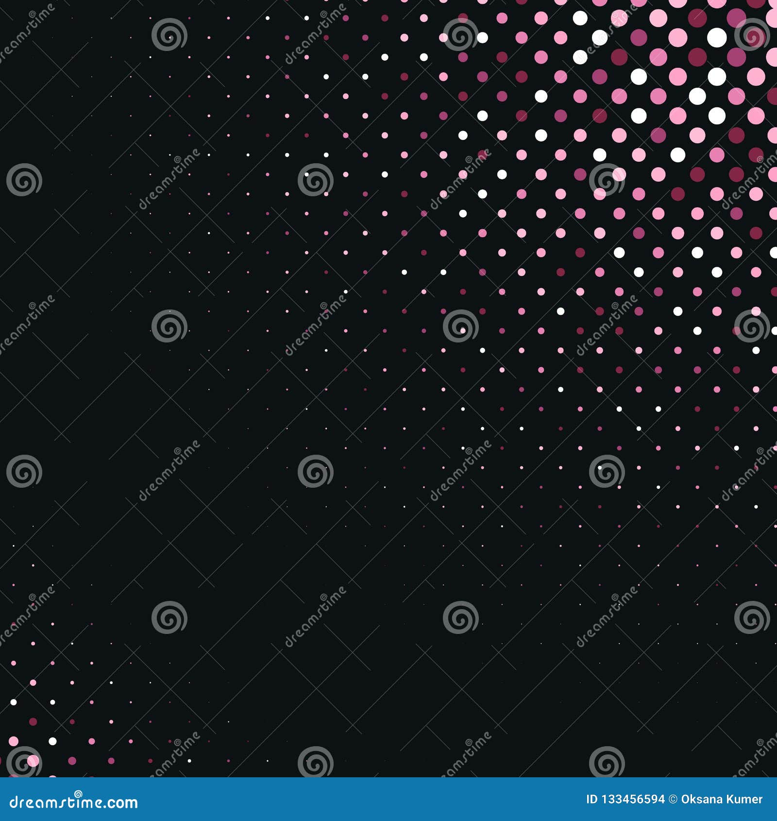 Vector Abstract Pink Halftone Background Stock Vector - Illustration of ...