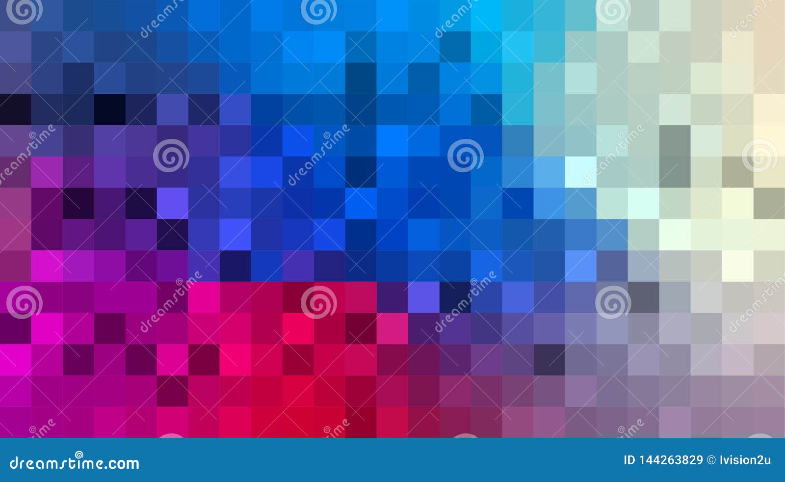 Vector Abstract Pixel or Geometric Pattern Background. Illustration of ...