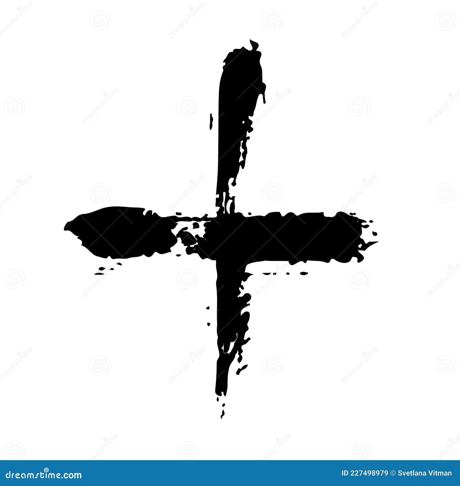 Abstract Plus Sign, Flat Dotted Style Vector Logo Concept. Medical ...