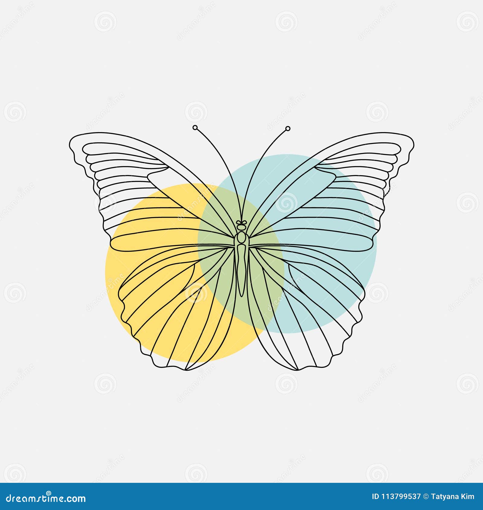 Vector. Abstract Polygonal Butterfly Stock Vector - Illustration of ...