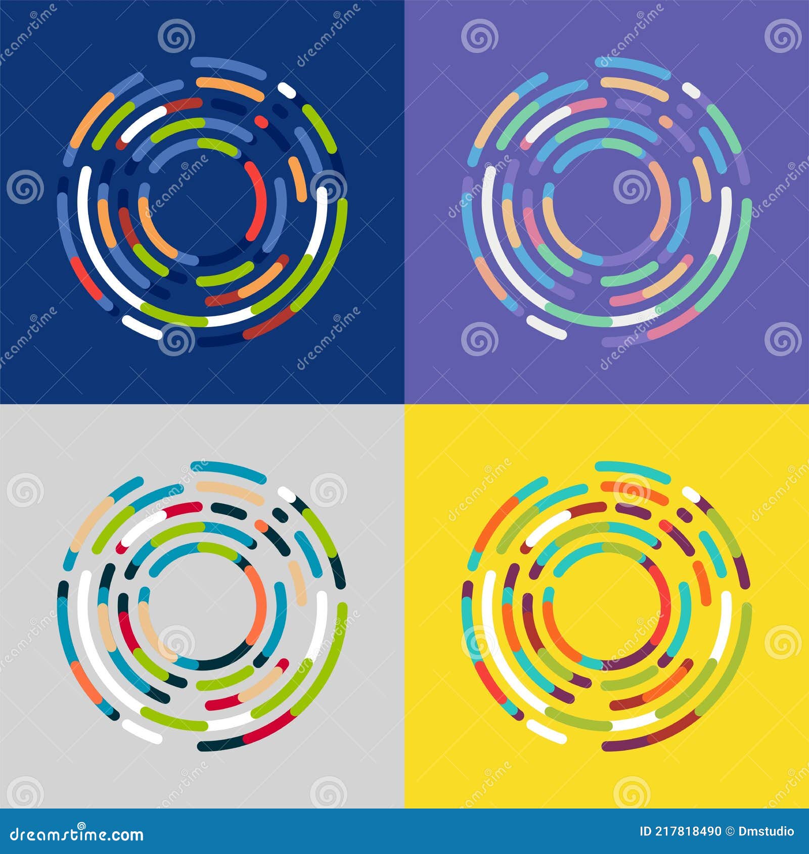 Vector Abstract Radial Background of Concentric Ripple Circles Stock ... Vector Abstract Radial Background of Concentric Ripple Circles Stock ...