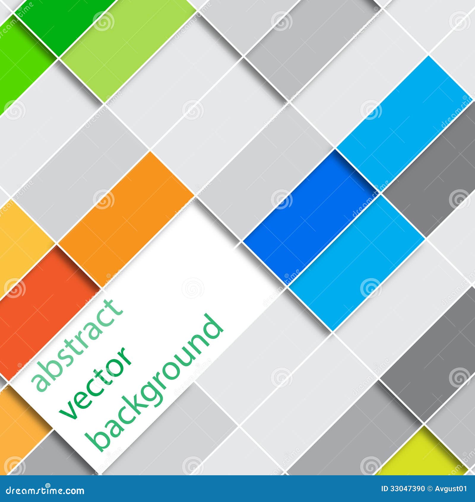 Vector Abstract Rectangles Background Illustration Stock Illustration ...