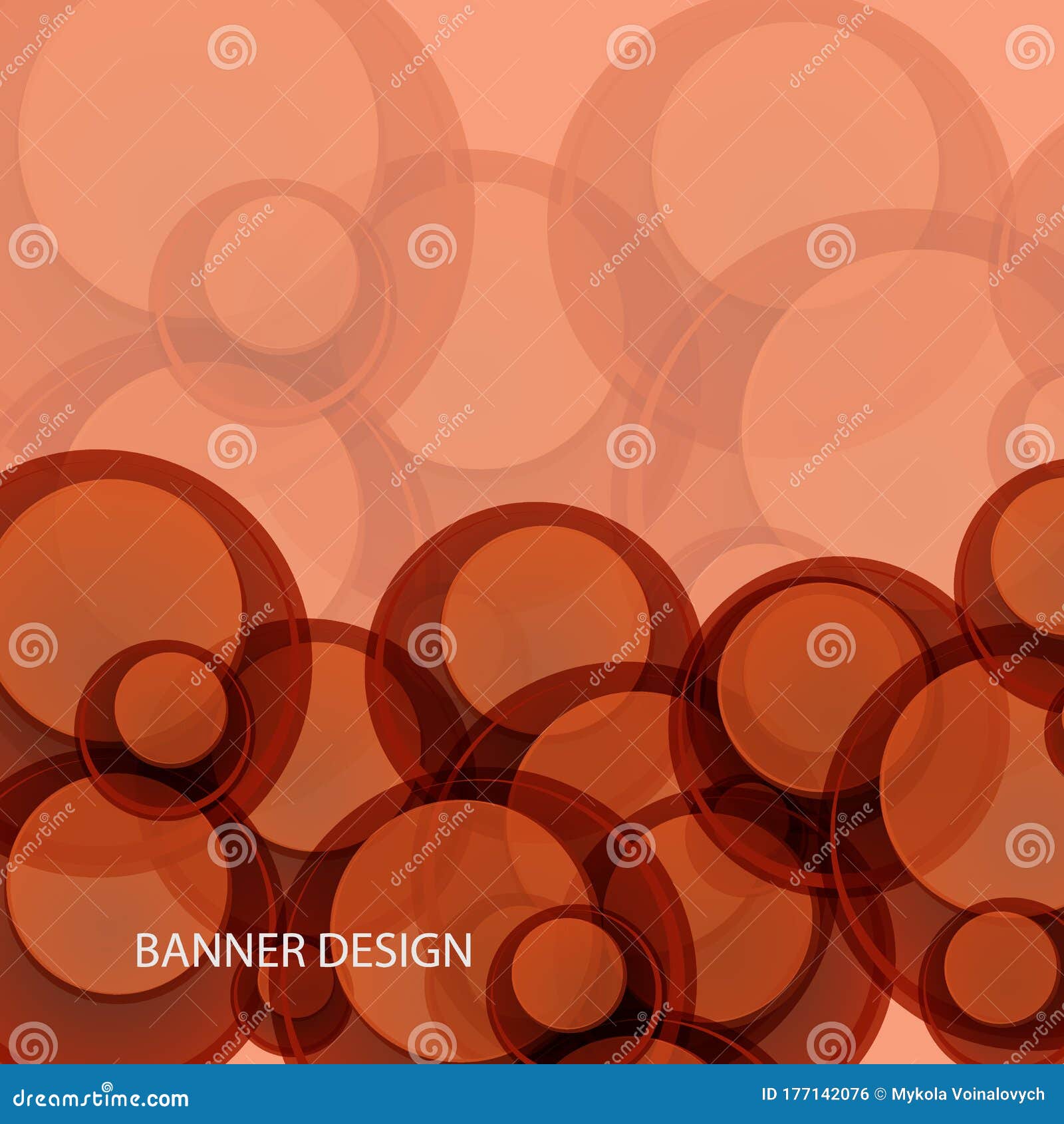 Vector Abstract Red Circle Background. Red Circle Pattern Stock Vector ...