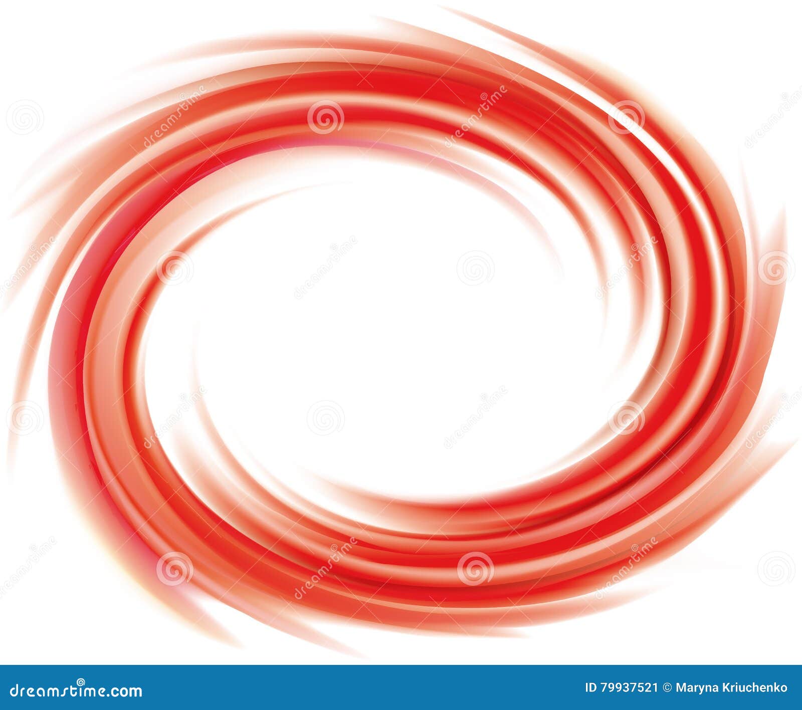 Vector Abstract Red Swirl Background Stock Vector - Illustration of ...