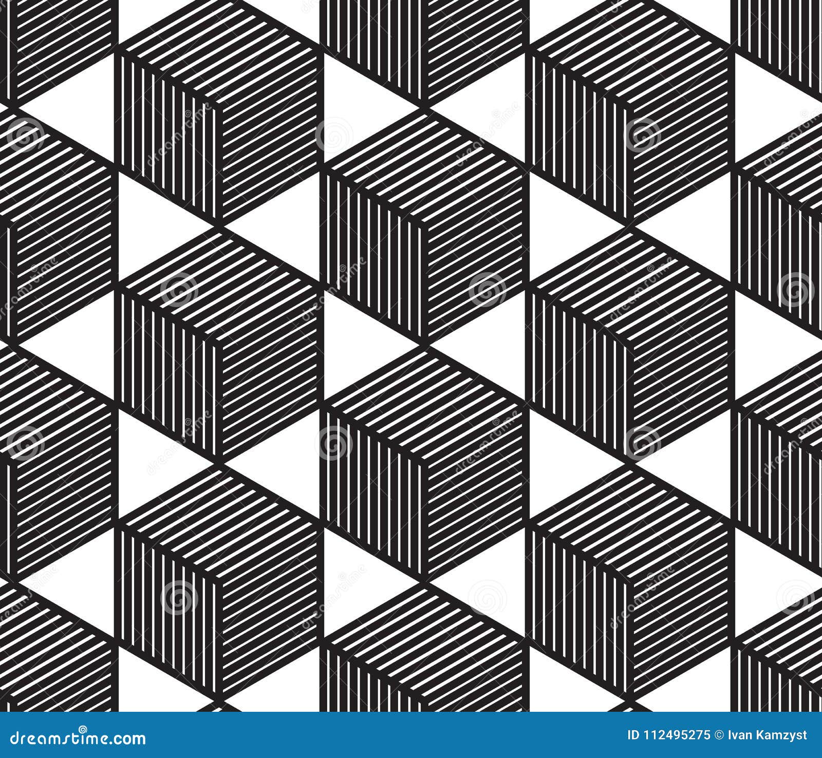 Vector Abstract Repeating Classical Background in Black and Whit Stock ...