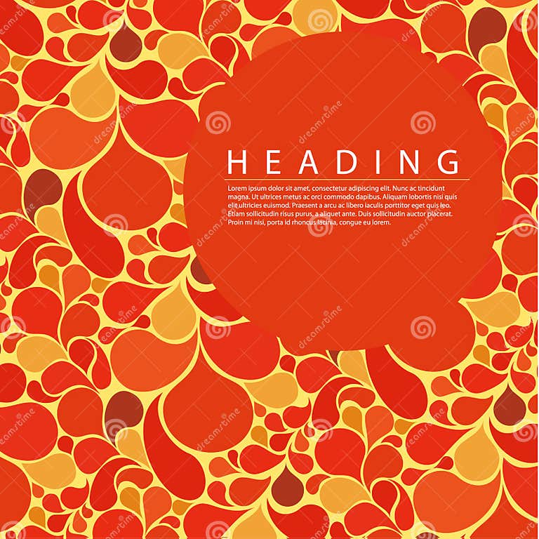 Vector Abstract Retro Background Stock Vector - Illustration of ...