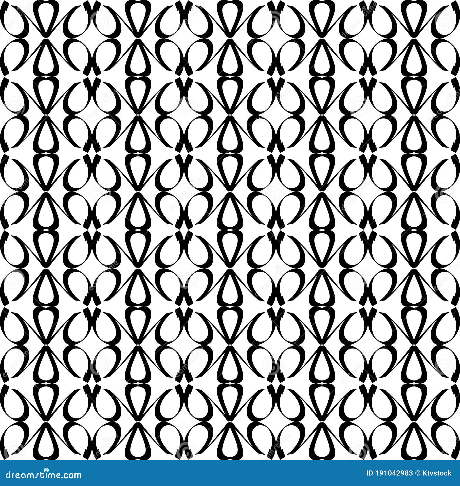 Vector Rhythmic Geometric Elements Pattern Stock Vector - Illustration ...