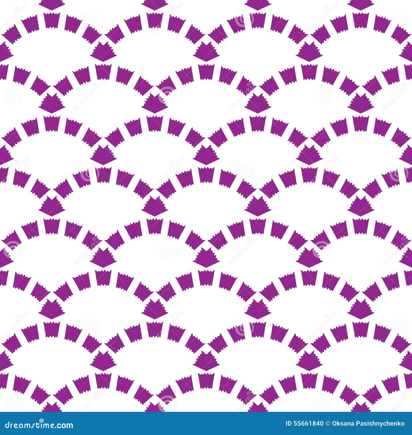 Vector Abstract Scalop Seamless Pattern Stock Vector - Illustration of ...